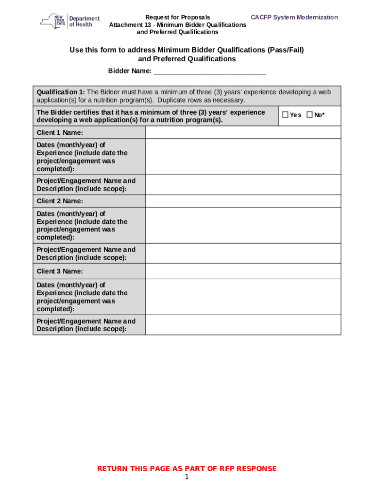 Attachment 1 - Minimum Bidder Qualifications - dfs.ny.gov Doc Template ...
