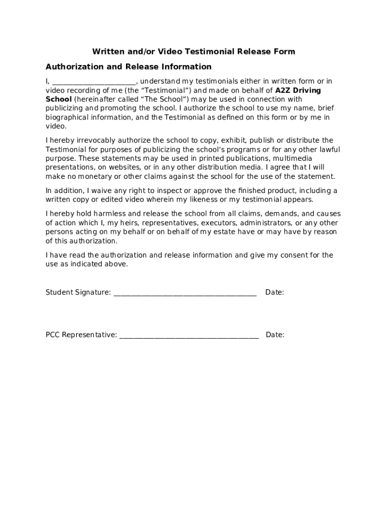 Personal Health Ination Authorization (HIPAA Release ) Doc Template | pdfFiller
