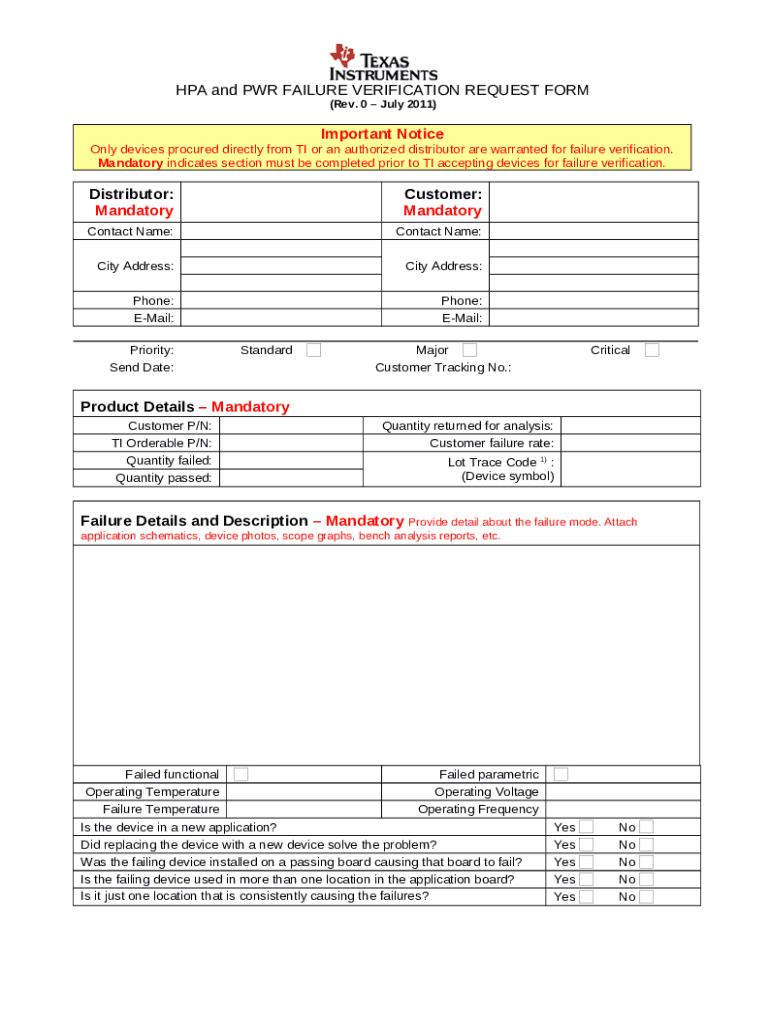 TI CQE. HPA FA Request Doc Template | pdfFiller