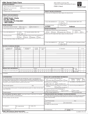 Fillable Online Fillable Online Cigna Dental Claim Form - PetSmart ...
