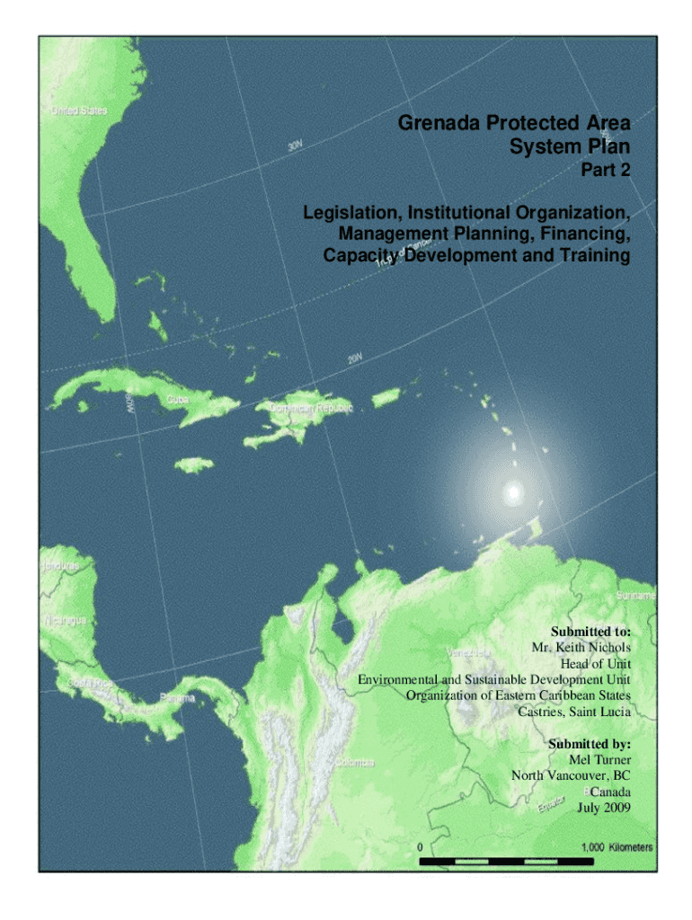 Fillable Online Grenada Protected Areas System Plan (Part 2). ... Fax ...