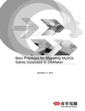 Fillable Online Reference Guide for MySQL 8.0 Migration to DBMaker ...
