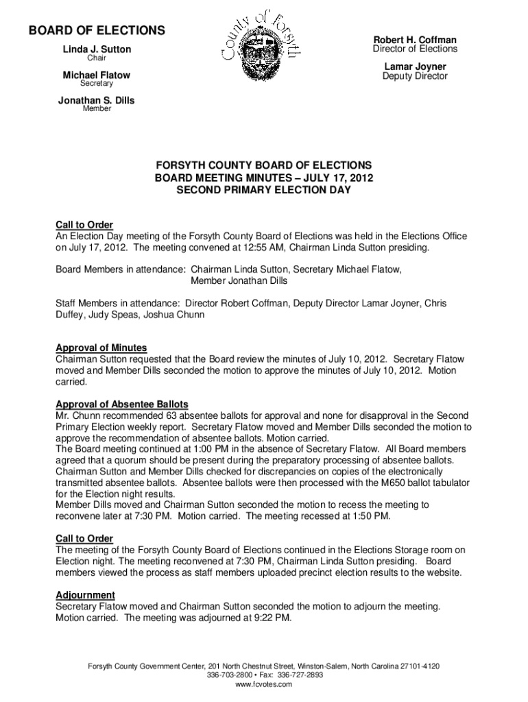 Fillable Online SBE Board Members - Virginia Department of Elections ...