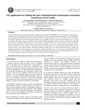Fillable Online GIS-application-for-finding-the-best-residential-lands ...