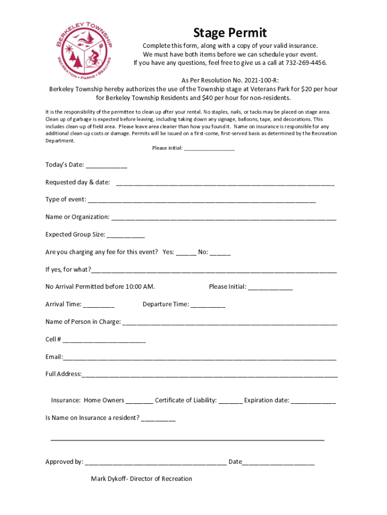 Fillable Online Does my event require a permit?Atlanta, GA Fax Email ...