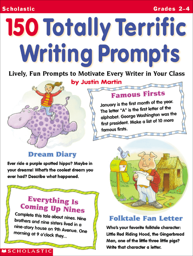 Fillable Online Lively, Fun Prompts to Motivate Every Writer in Your ...