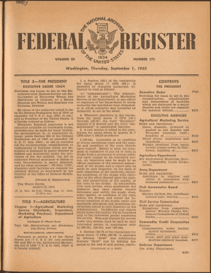 Fillable Online Federal Register :: Executive Order Fax Email Print ...