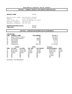 Fillable Online Acetone - Safety Data Sheet Fax Email Print - pdfFiller