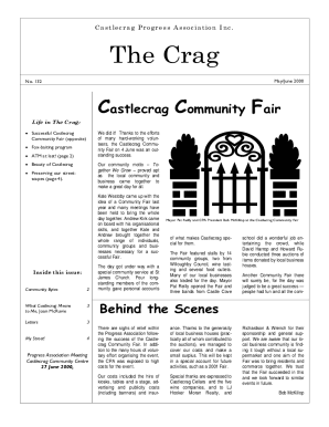 Fillable Online castlecrag org The Crag Community Fax Email Print ...