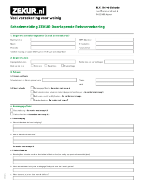 Invulbaar Online ZEKUR: Als je durft te leven, kies je ZEKUR Faxnummer ...