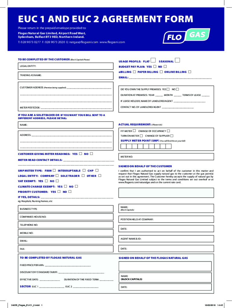 Fillable Online rESiDEntiAl cuStoMEr AgrEEMEnt forM Fax Email Print ...