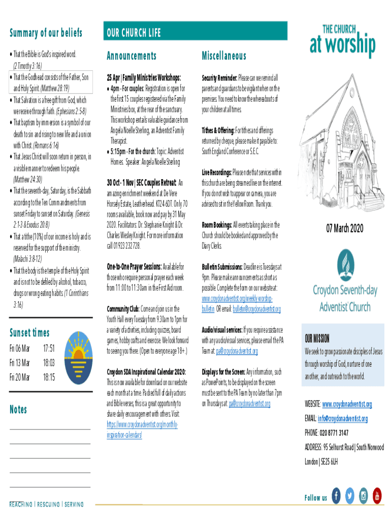 Fillable Online That a tithe (10%) of our income is holy and is Fax ...