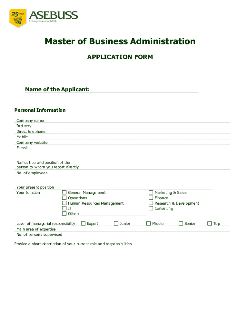 Fillable Online 7 MBA Personal Statement Examples for Top 5 MBA ...