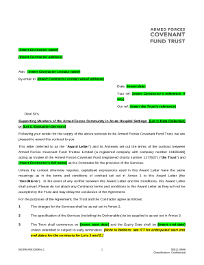 How To Write a Contractor Recommendation Letter Doc Template | pdfFiller