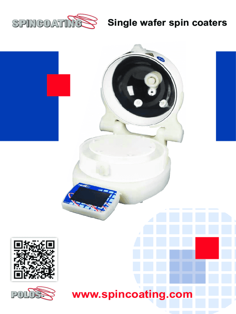Fillable Online spincoating.com where it all turns around spin coaters Fax Email Print - pdfFiller