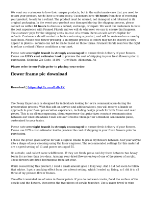 Fillable Online Flower Frame Pic Download Fax Email Print - pdfFiller