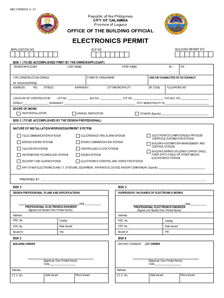 Fillable Online edited-unified-application-form-bldg-permit-back.pdf Fax Email Print - pdfFiller