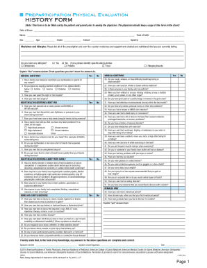 Fillable Online 2020 Athletic Physical Form.pdf Fax Email Print - pdfFiller