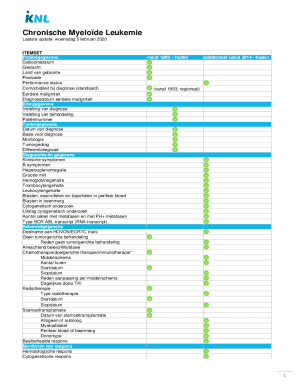 Invulbaar Online Wat is chronische myelode leukemie (CML) Faxnummer ...