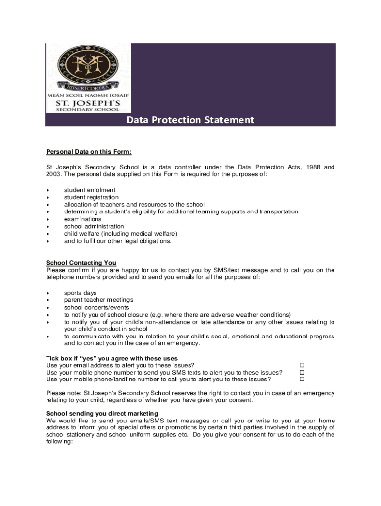 Fillable Online Creating a National Data Privacy Law for the United ...