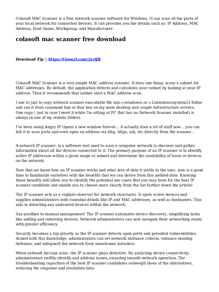 Fillable Online 15 Best Network Scanners for Windows (Free & Paid) Fax ...