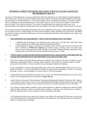 Fillable Online Pain Management Consent Form.doc Fax Email Print ...