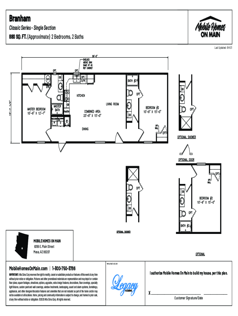 Fillable Online Oakwood Homes of Fletcher: Modular, Manufactured, Mobile ... Fax Email Print ...