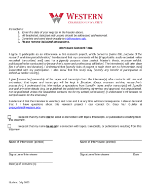 Focus Group Participant Consent Doc Template | pdfFiller