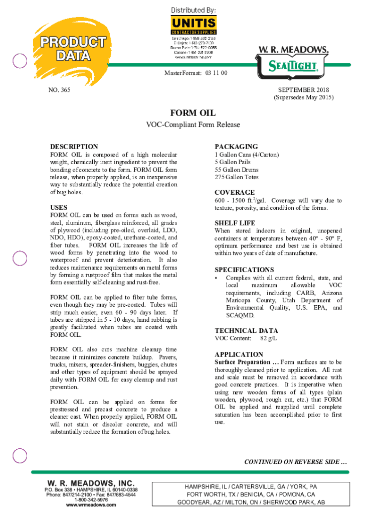 Fillable Online Form Oil #365 Fax Email Print - pdfFiller