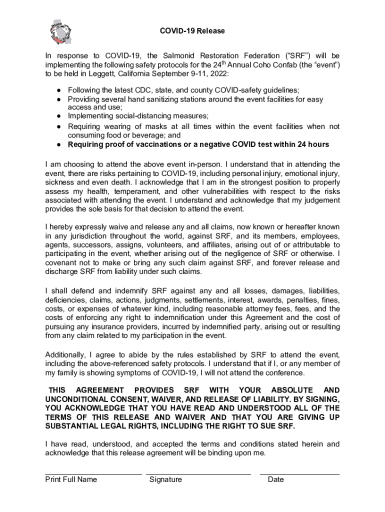 Fillable Online Safety Protocols to Follow After COVID-19 in Your ...