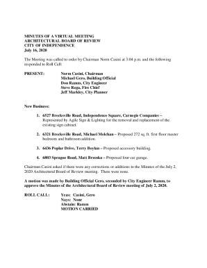 Fillable Online Michael Gero, Building Official Fax Email Print - pdfFiller