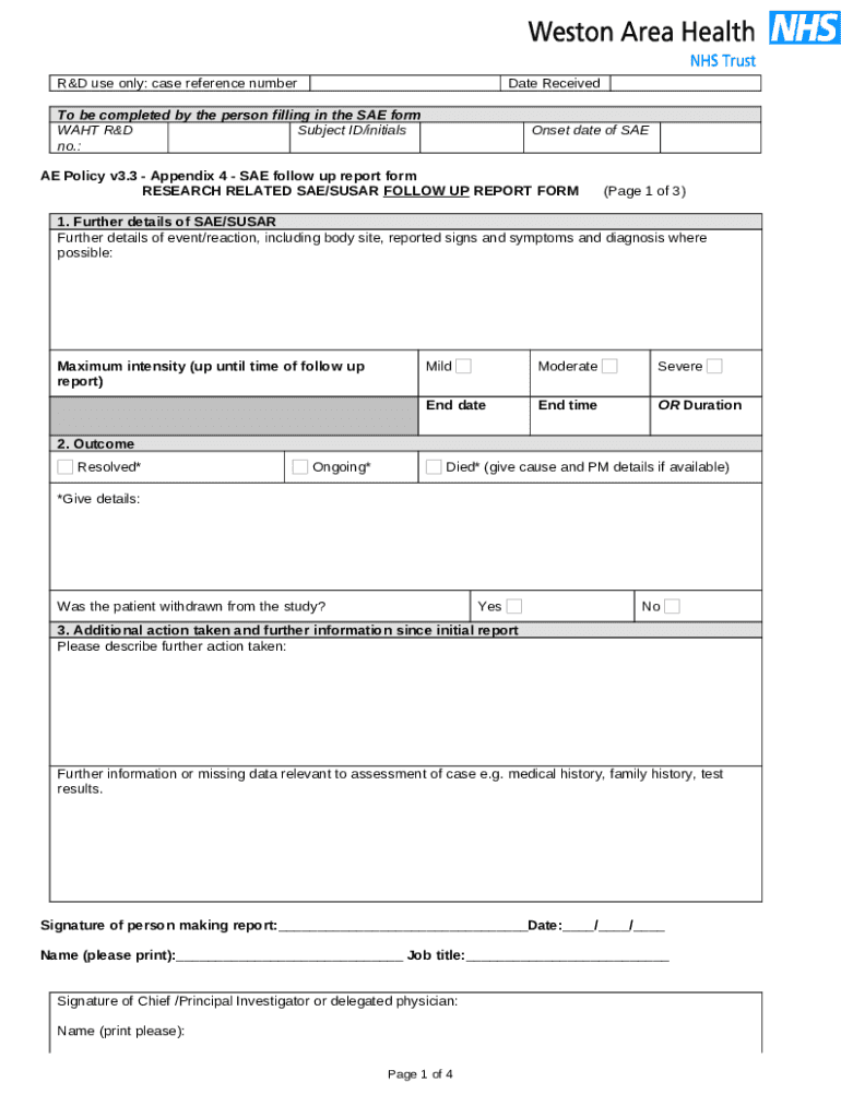 How to use the Greenlight Guru Clinical AE/SAE reporting ... Doc ...