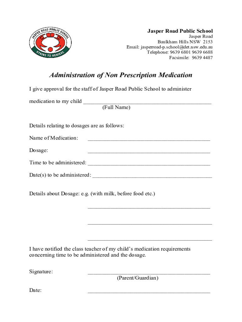 Fillable Online Dear Parents and Carers, Attached is the General ...