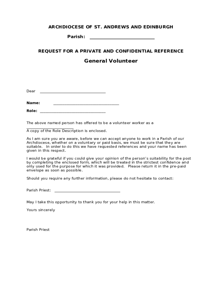 General-Volunteer-Reference-- ... Doc Template | pdfFiller