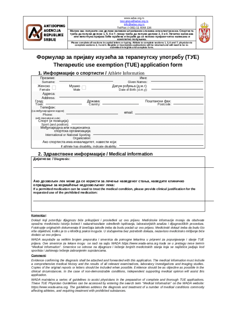 DOPING FREE: suplemenata - ADAS Doc Template | pdfFiller