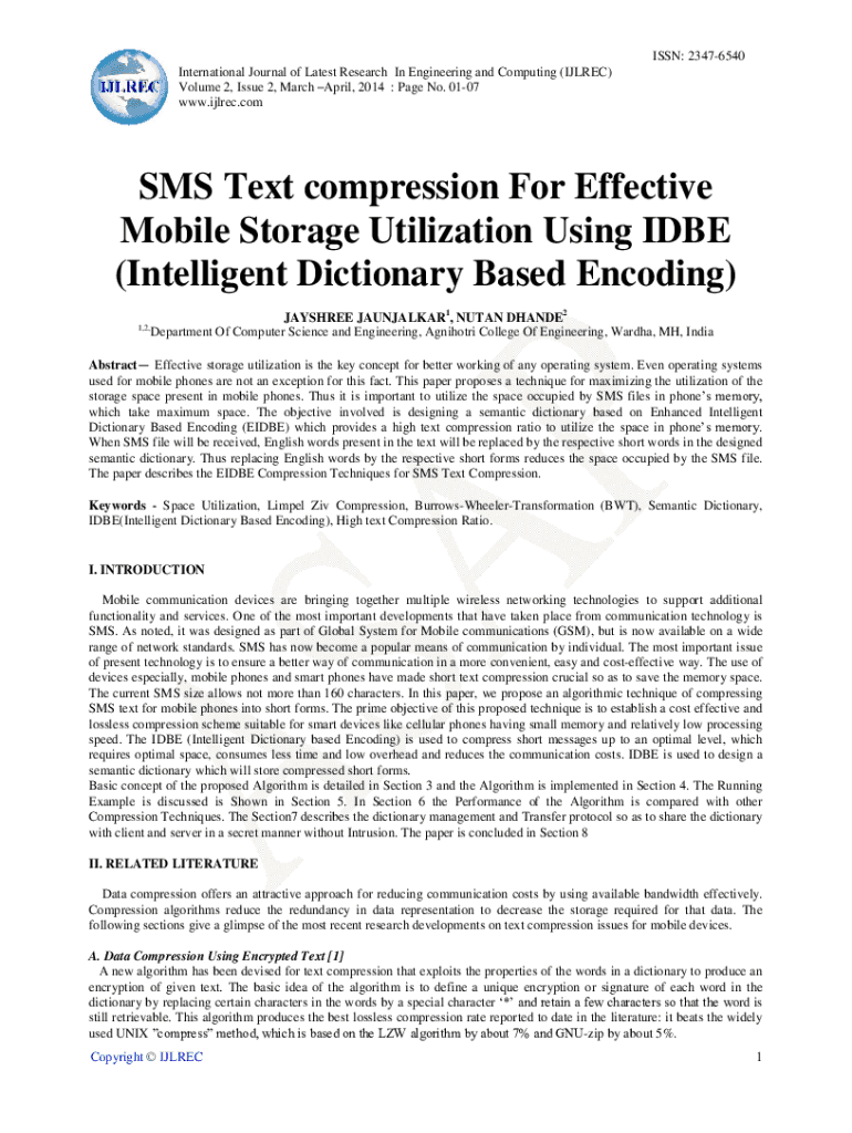 Fillable Online Compression Techniques for Real-Time Control and Non ... Fax Email Print - pdfFiller