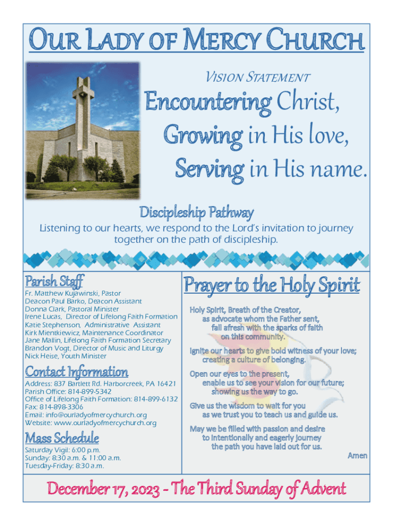 Fillable Online Vision, Values & OLM Game Plan Fax Email Print - pdfFiller