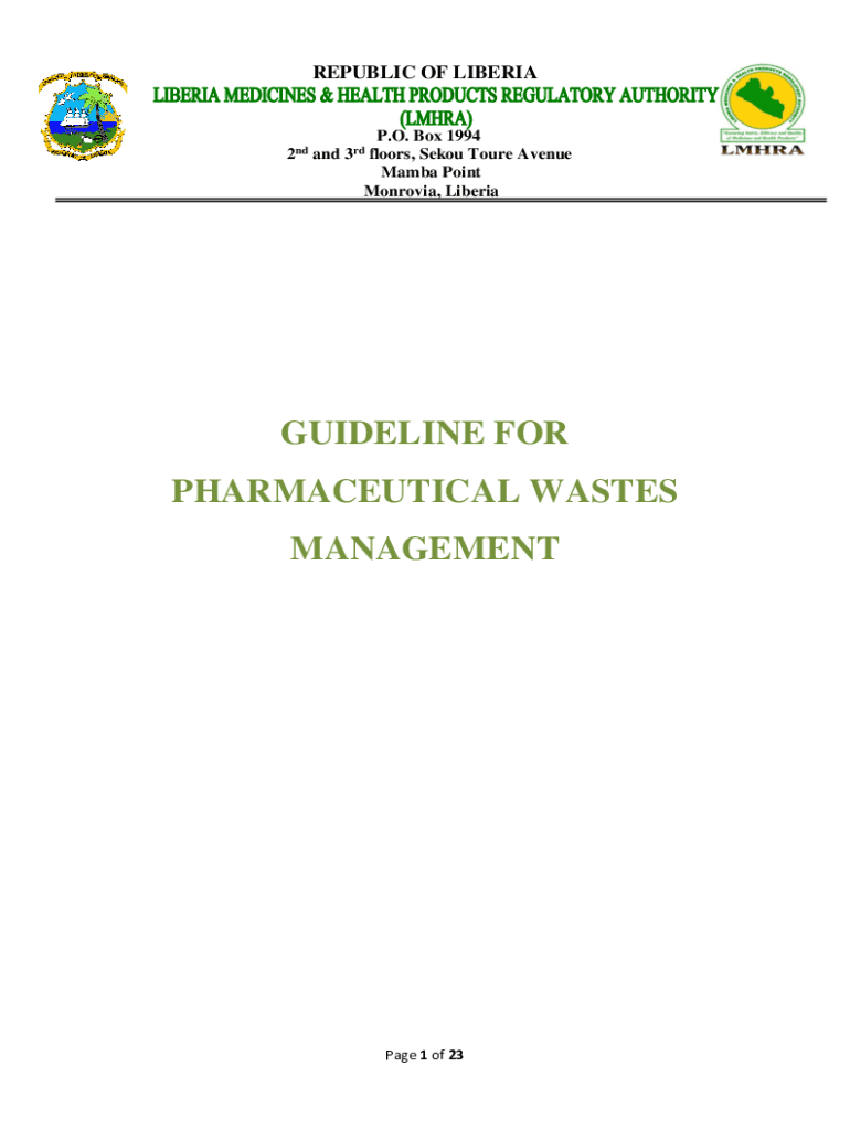 Fillable Online Medicines & Health Products Regulatory Authority (LMHRA ...