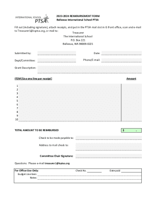 Fillable Online PTSA Forms & Documents Fax Email Print - pdfFiller