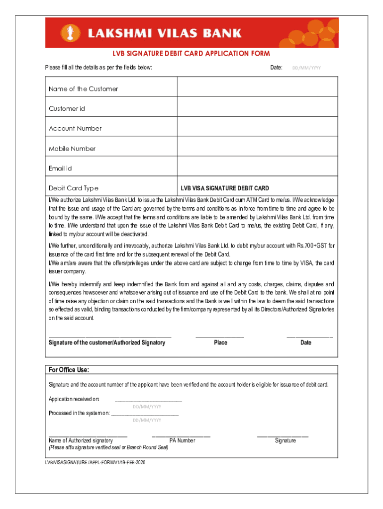 Fillable Online Bank of baroda atm card apply online: Fill out & sign online Fax Email Print ...