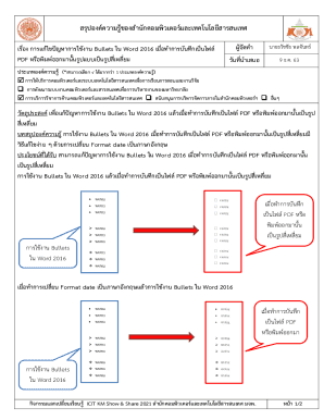Fillable Online How to Add Bullet Points in Word? 4 Easy Methods Fax ...