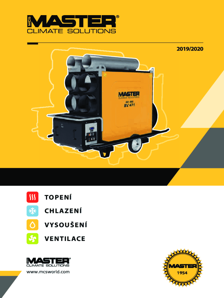 Fillable Online MASTER CLIMATE SOLUTIONS Fax Email Print - pdfFiller