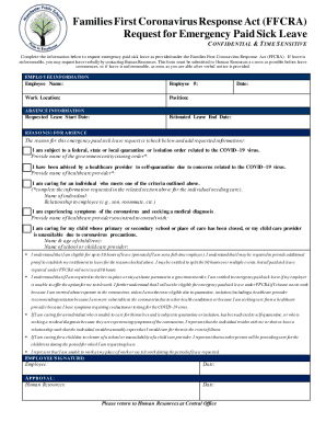 Fillable Online Request for Leave of Absence Form. Request for ...