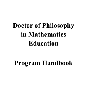 Fillable Online prime natsci msu Mathematics Education: Ph.D. - Doctor ...