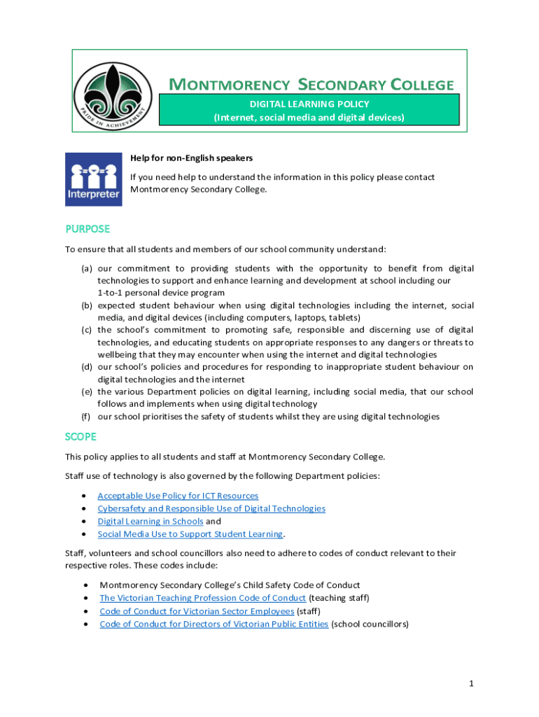 Fillable Online Digital Citizenship - Technology (+EdTech on page) Fax ...