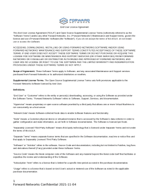 AWS Elemental End User License Agreement - Amazon Doc Template | pdfFiller