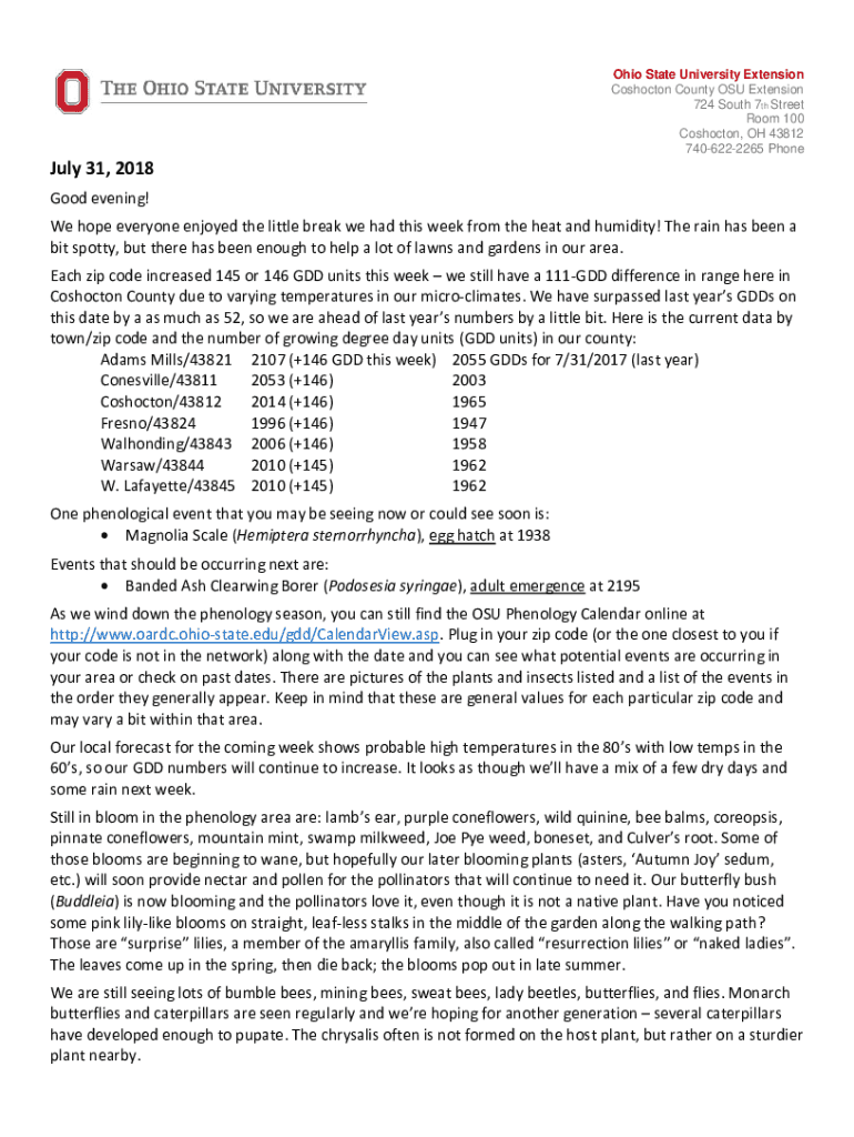 Fillable Online coshocton osu Emily Marrison - Coshocton County - The ...