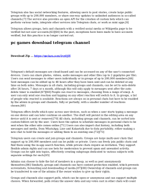 Fillable Online How to use Telegram for Business: A Complete Guide Fax ...