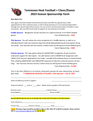 Fillable Online Heat-Football-Cheer-Dance-Sponsor-Form-2023-1.pdf Fax ...