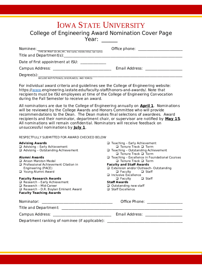 CoE-Award-nominations-cover Doc Template | pdfFiller